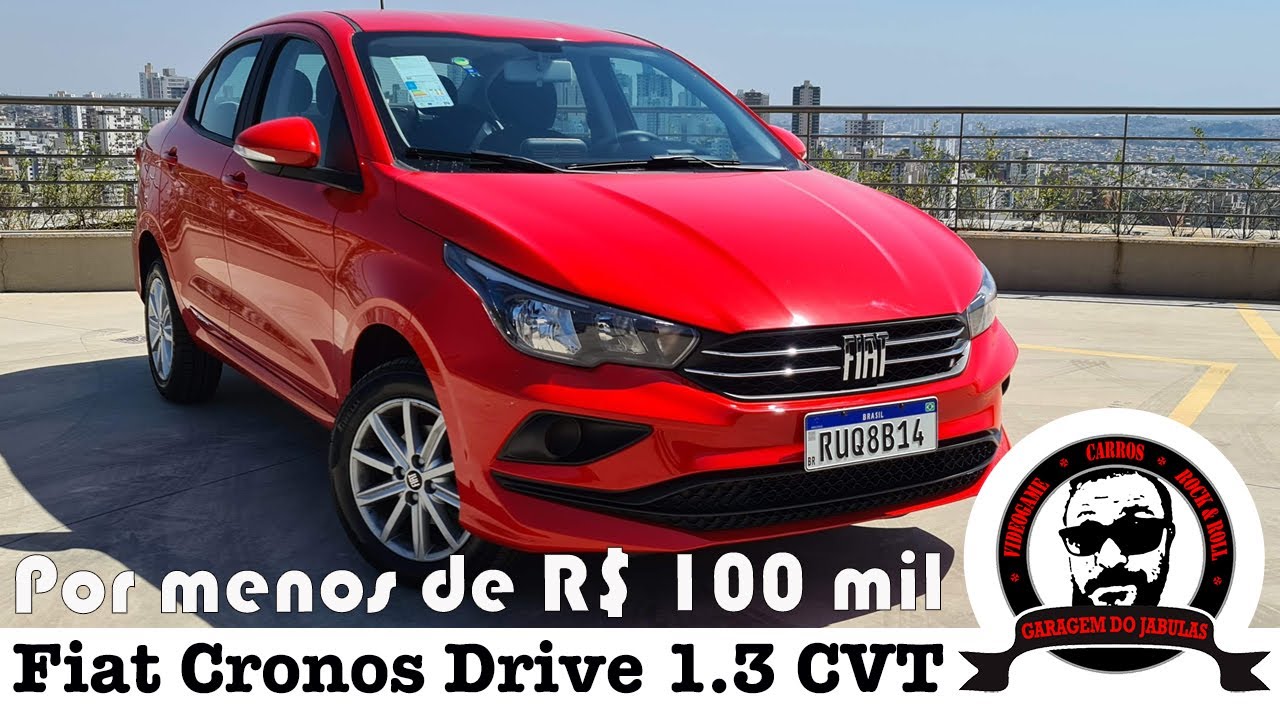FIAT CRONOS DRIVE CVT | PREÇO, EQUIPAMENTOS, MOTOR E TRANSMISSÃO - YouTube