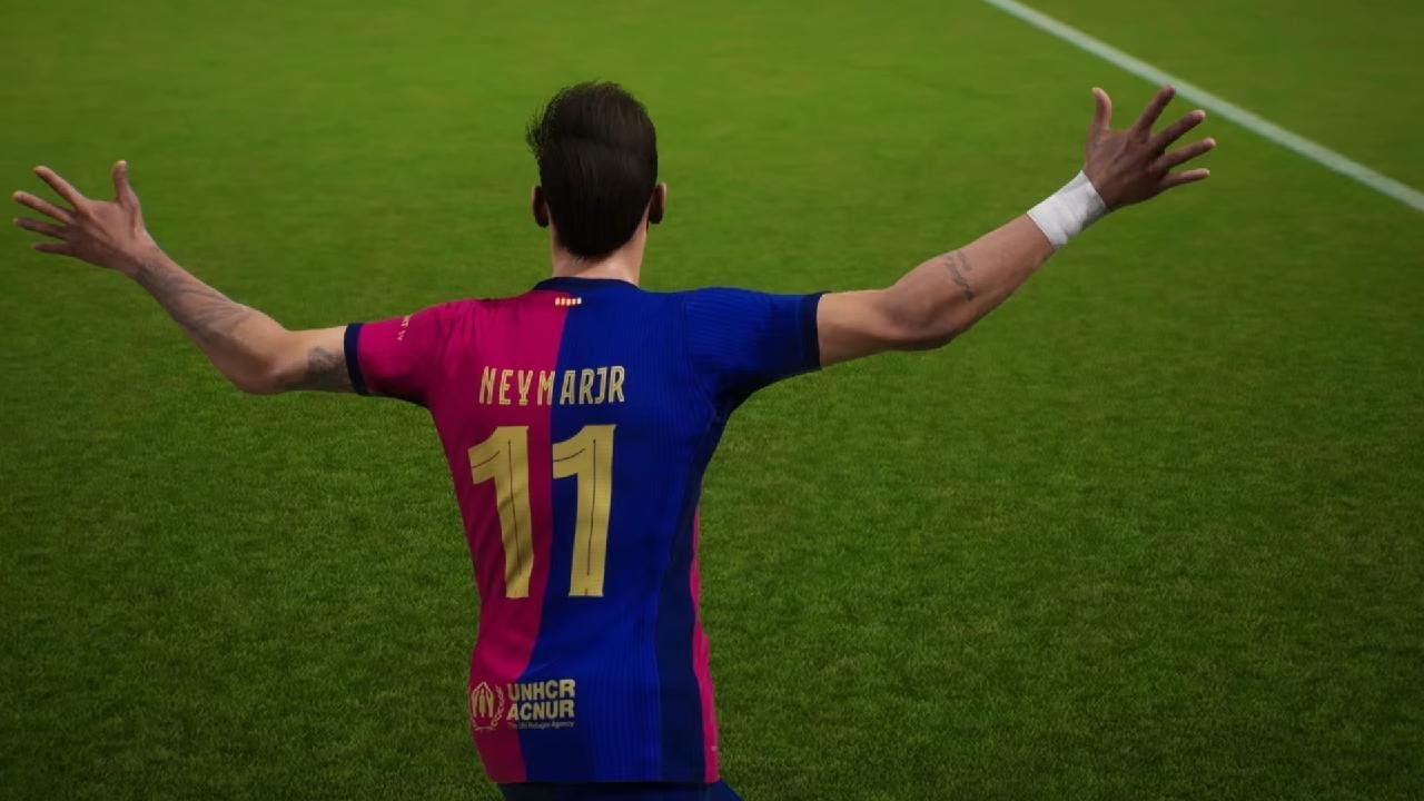 Neymar MSN Freekick | eFootball 2025 - YouTube