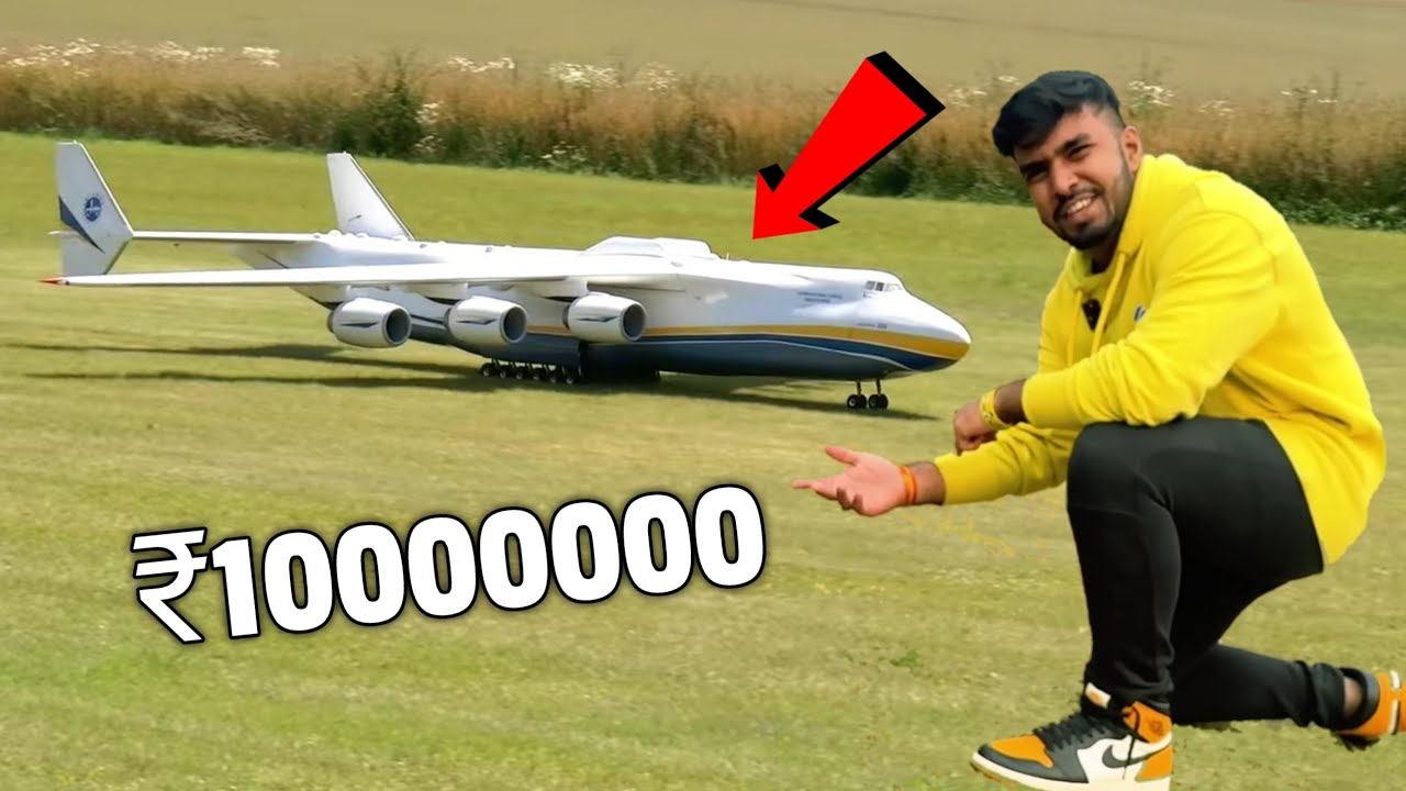 UJJWAL PURCHASE WORLD MOST EXPENSIVE RC PLANE | TECHNO GAMERZ NEW ...