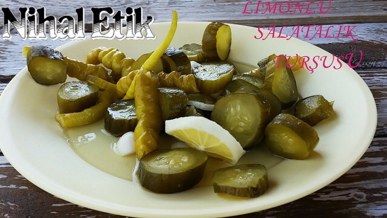SİRKESİZ, LİMONLU SALATALIK TURŞUSU (Kıtır Salatalık Turşusu Nasıl ...