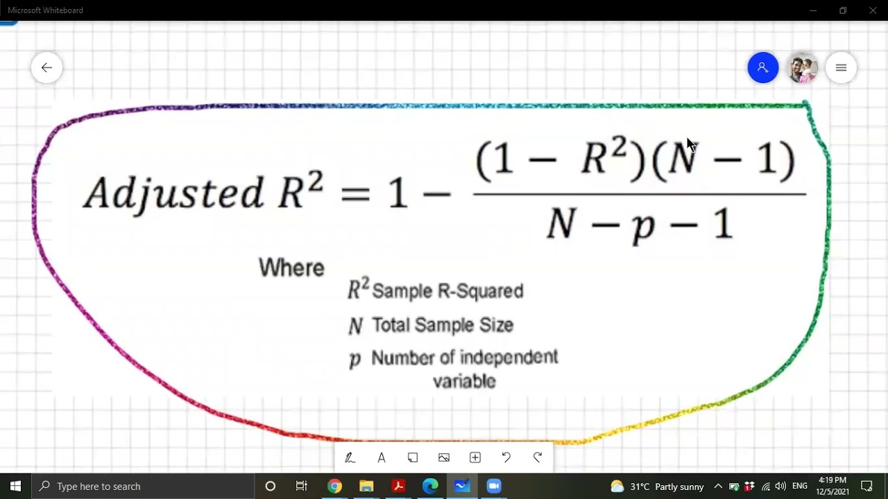 3 What Is Adjusted R Squared Adj R2 YouTube 3 What Is Adjusted R Squared Adj R2 YouTube