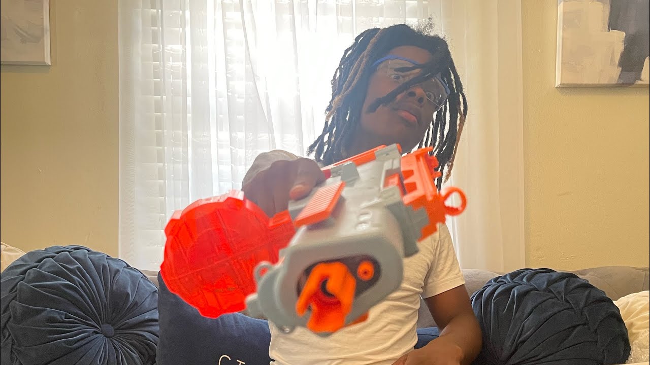 NEW SPLATRBALL GUN - YouTube