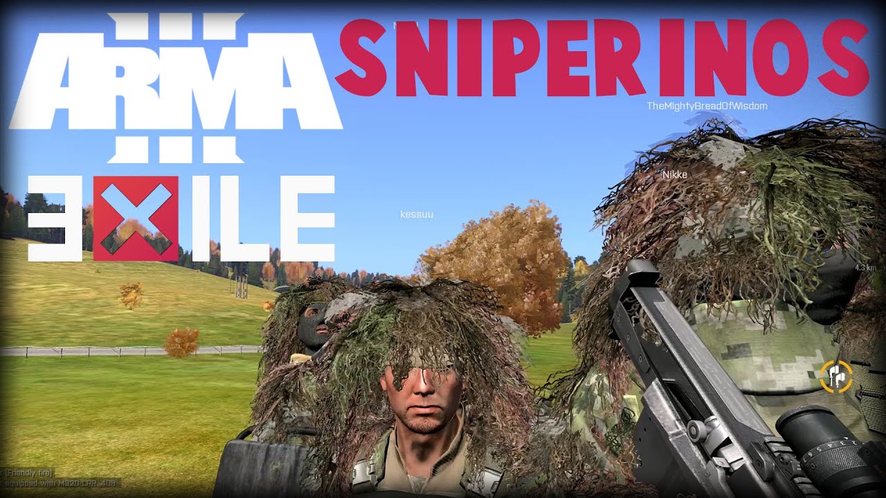 ARMA 3: EXILE Napf - Ep. 21 - HILLTOP SNIPERS! - YouTube