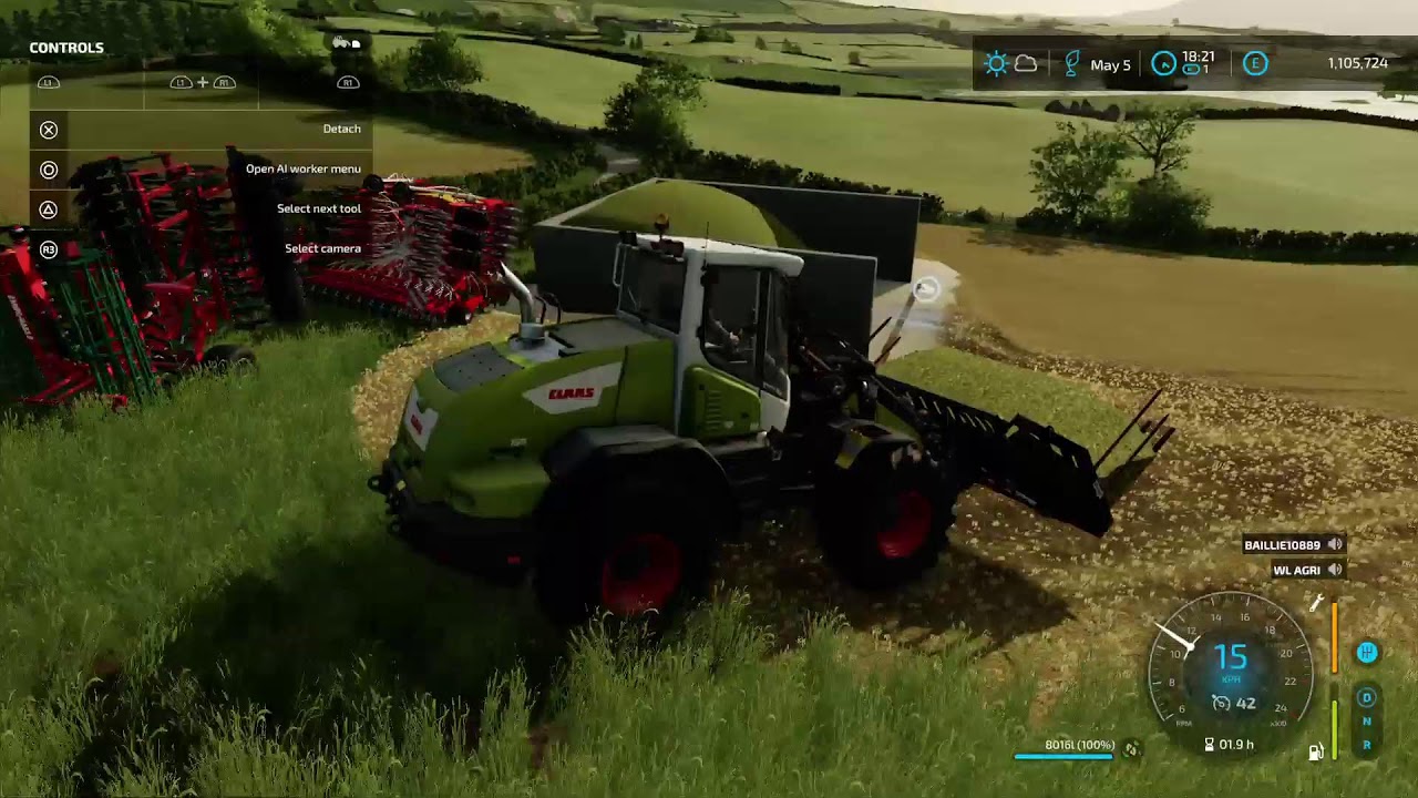 Fs22 fairhead baillie farming - YouTube