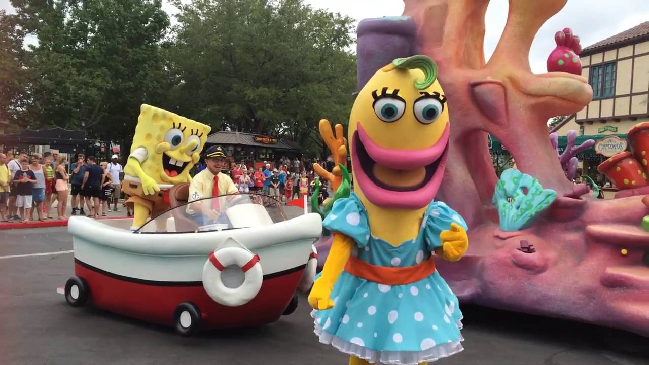 Spongebob Squarepants Universal Studios Florida - August 2014 - YouTube