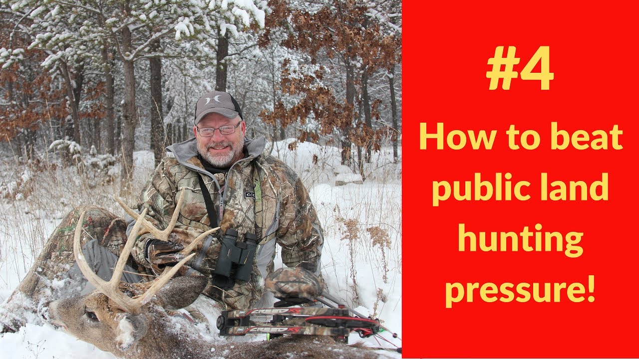 #4 How to beat public land hunting pressure - hunt the off-peak times ...