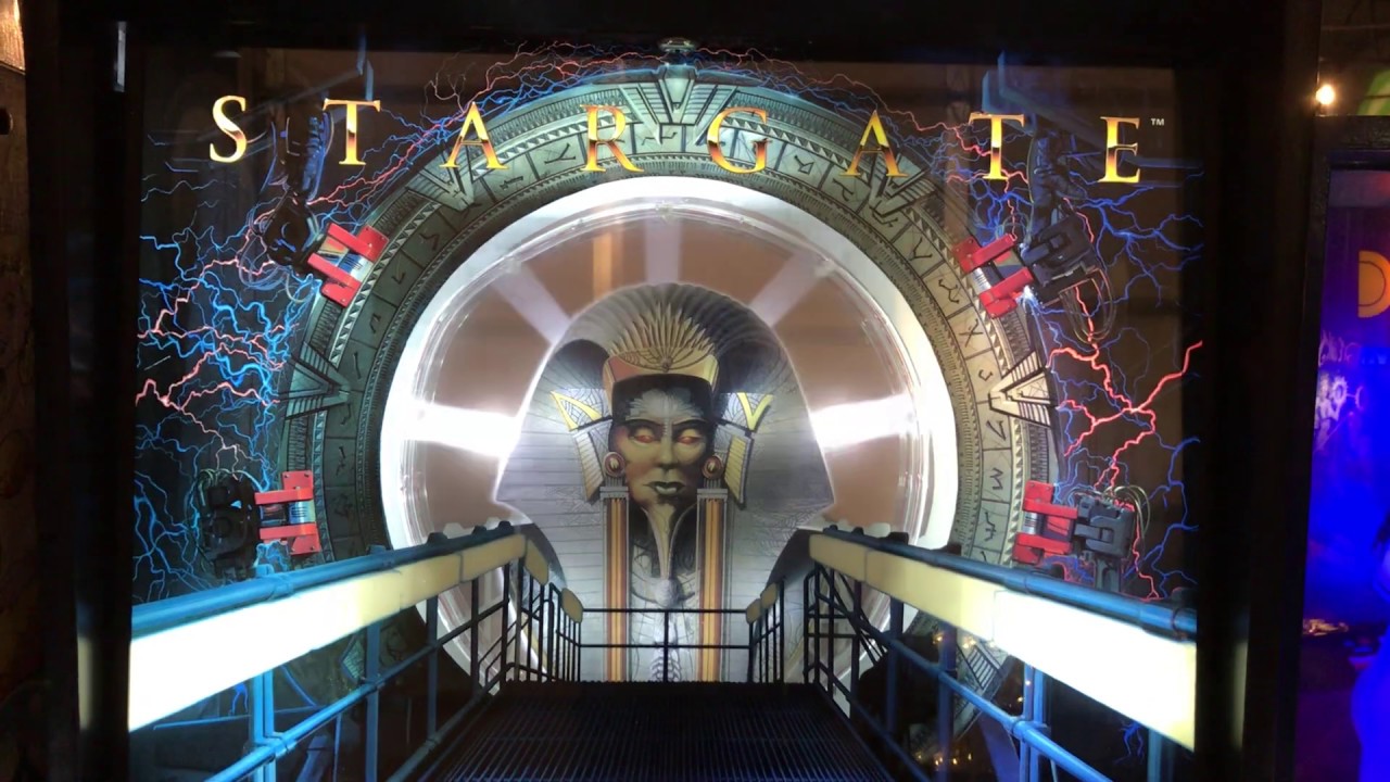 StarGate Pinball Machine Backglass - Translite - Playfield Quick Look ...