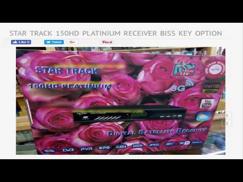 STAR TRACK 150HD PLATINIUM RECEIVER BISS KEY OPTION