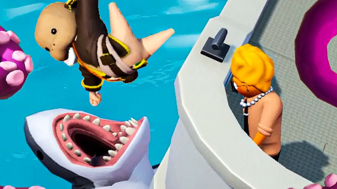 feeding my friends to the sharks - YouTube