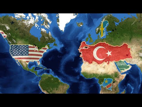 Türkiye ve Amerika Birleşik Devletleri┇Ülke Büyütme Senaryosu