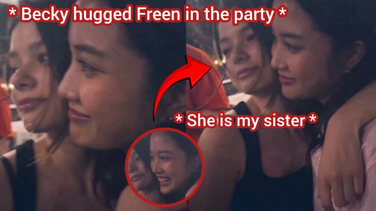 (FreenBeck) Becky hugged Freen at the party that night?! - YouTube