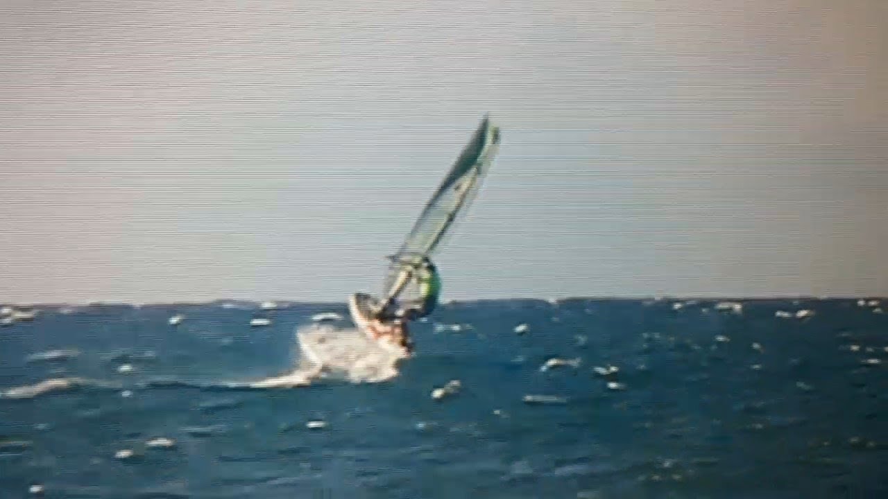 Windsurfing speed loop Manu August 2018 - YouTube