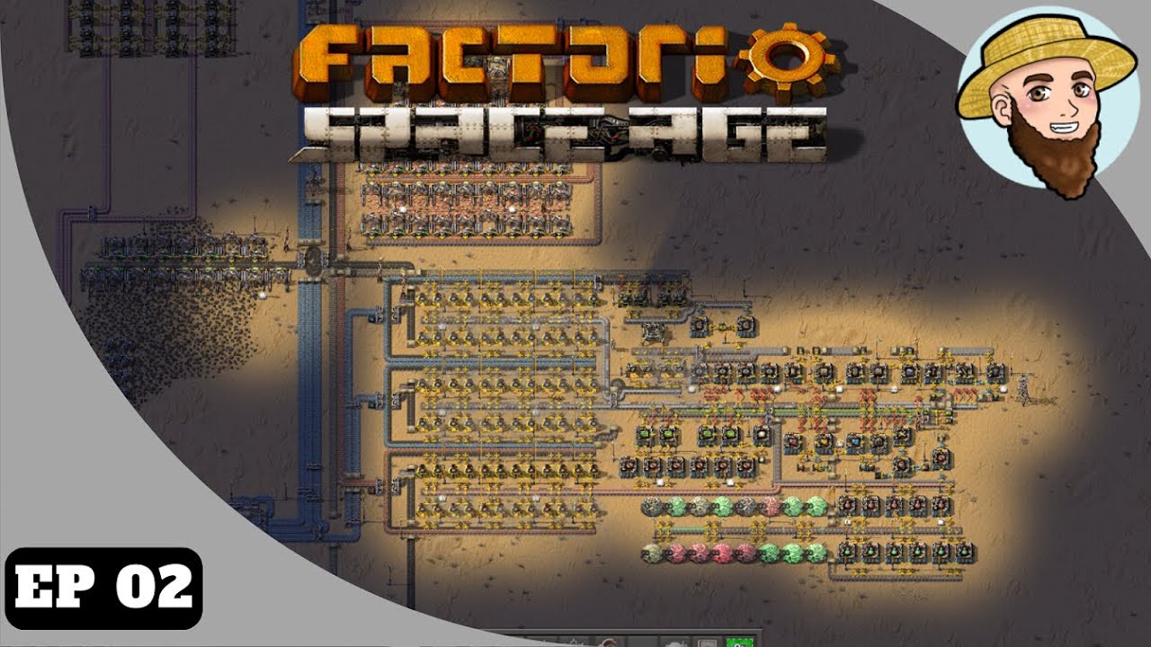 Factorio - Space Age!, Starter Base, Smelting and The HUB - Part 2 ...