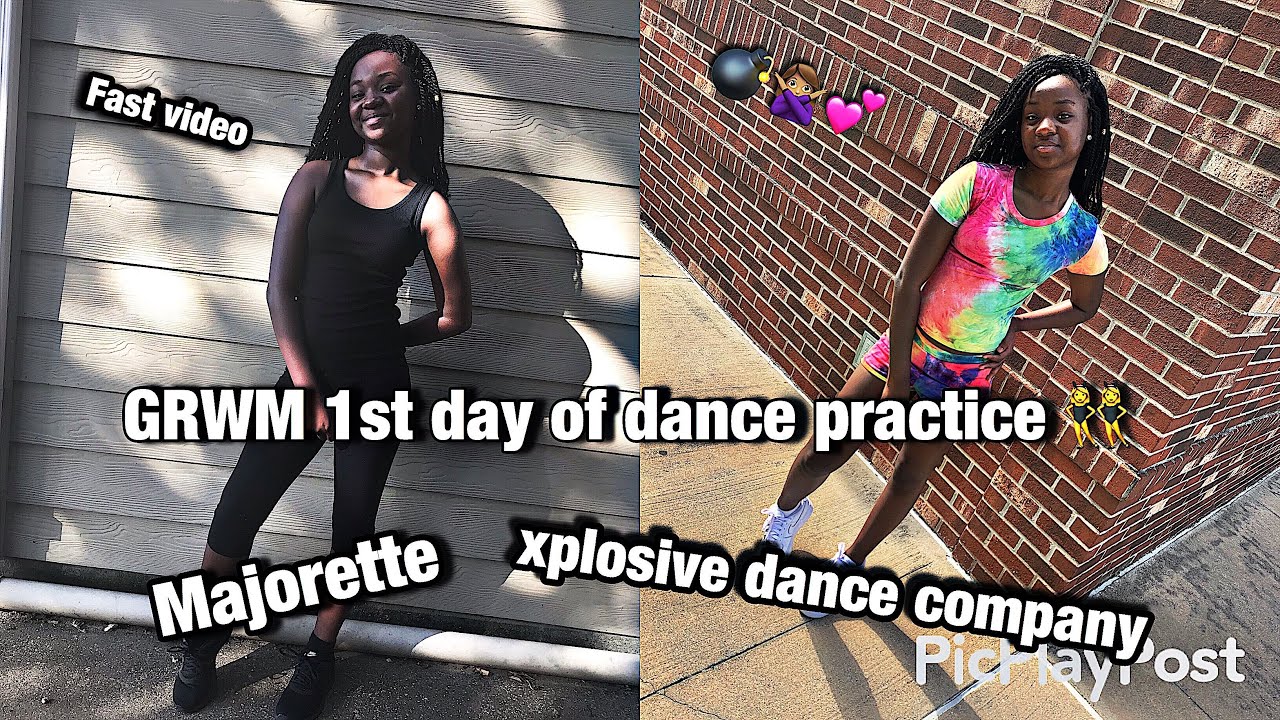 GRWM 1st day of dance practice! - YouTube