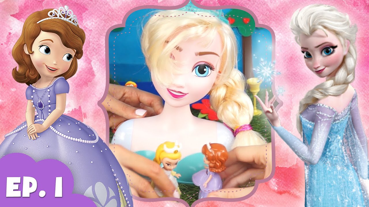 La princesa Sofía juega con la princesa Elsa – Princesita Sofía ...