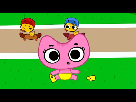 Yes Yes Playground song -  Kit and Kate -   Kids Songs 🎶