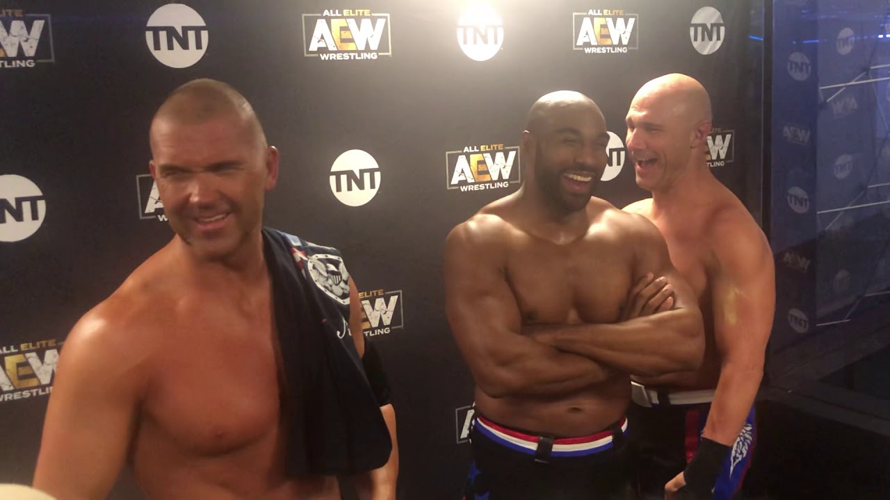 SCU - AEW Dynamite post-show media scrum - YouTube