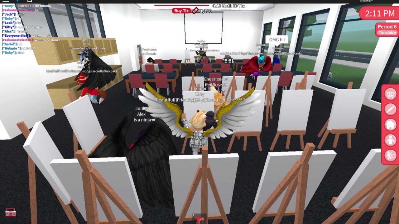 Robloxian High School Teleporter and friends - YouTube