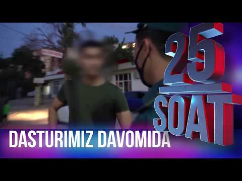 25 soat 64-son IIB hodimiga qarshilik bildirgan bezori ushlandi!  (02.06.2020)
