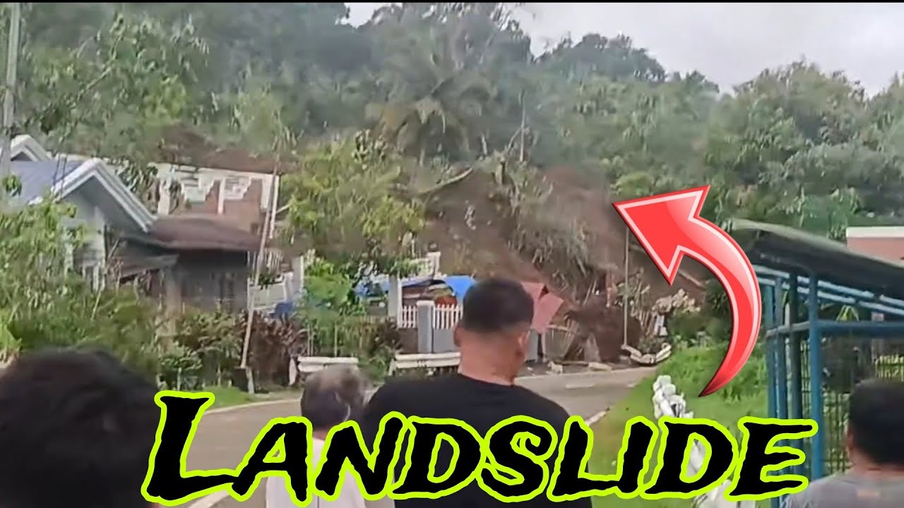 Landslide sa Burabod Libon Albay, madami ang natabunan - YouTube
