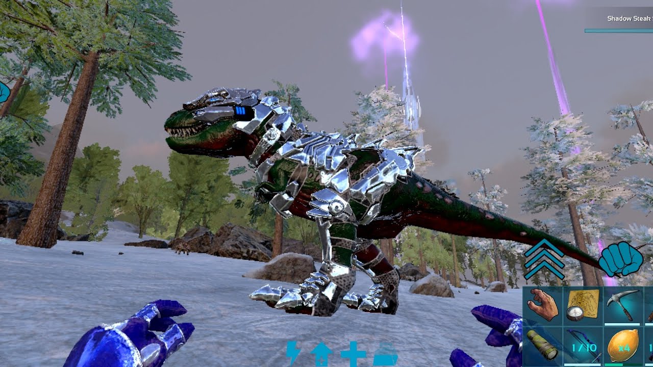 Taming Rex in Ark Mobile | ARK SURVIVAL EVOLVED| GAMING HITEN - YouTube