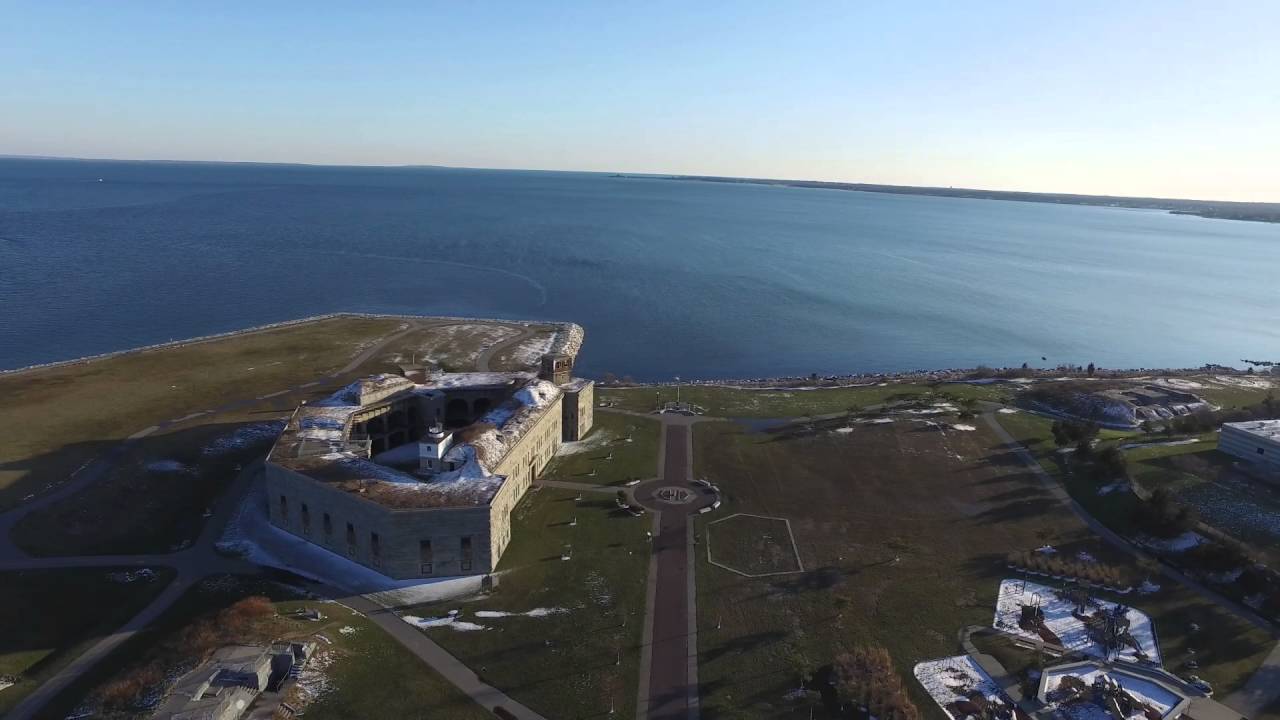 Fort Rodman, New Bedford, MA - Aerial - DJI Inspire 1 - YouTube