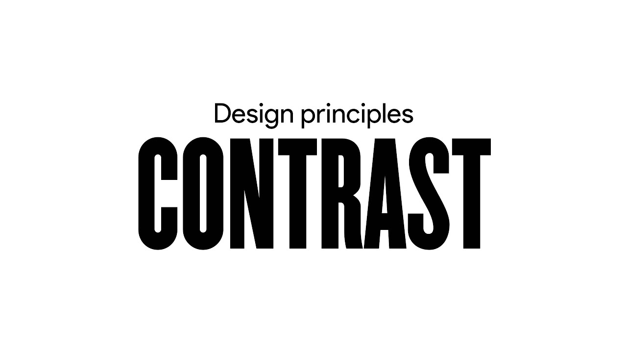 Design Principles - Contrast (বাংলা) - YouTube