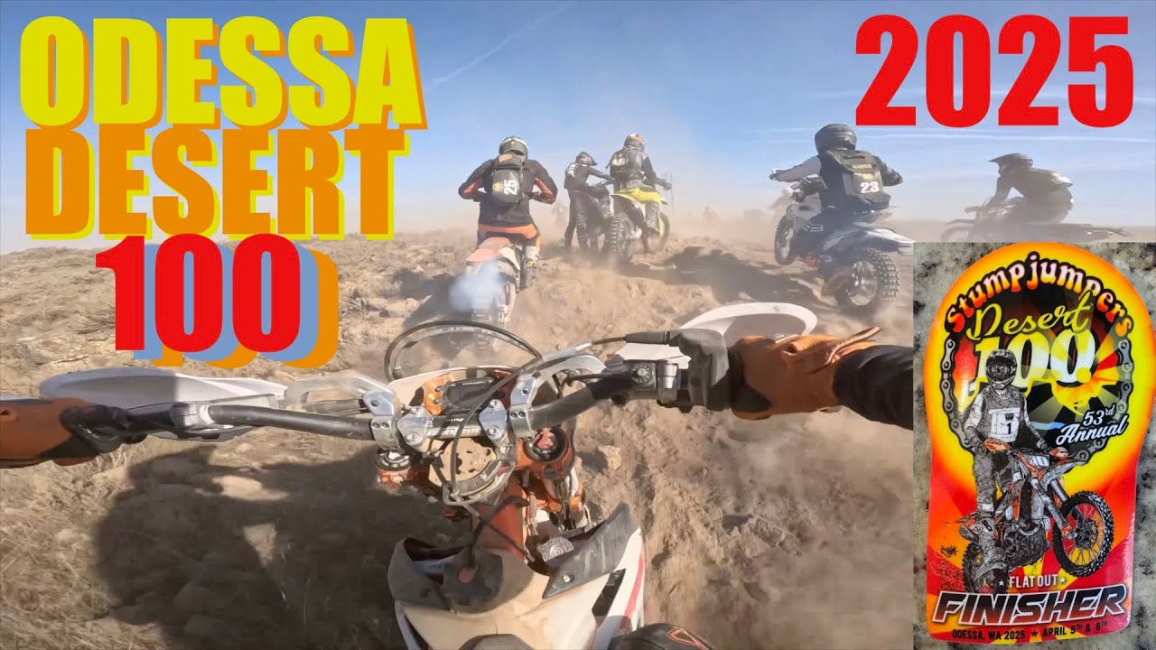 Odessa Desert 100 2025, My Weekend @ the big Race - YouTube