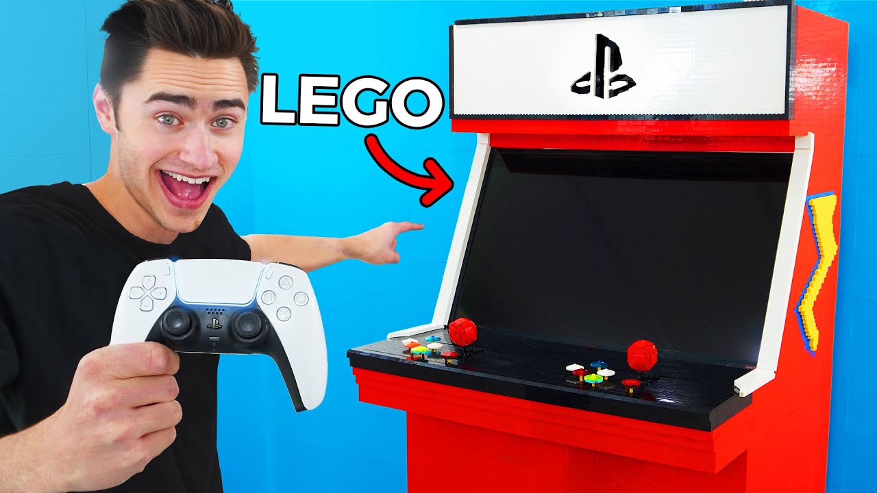 Turning my PS5 into a LEGO Arcade Machine!! - YouTube