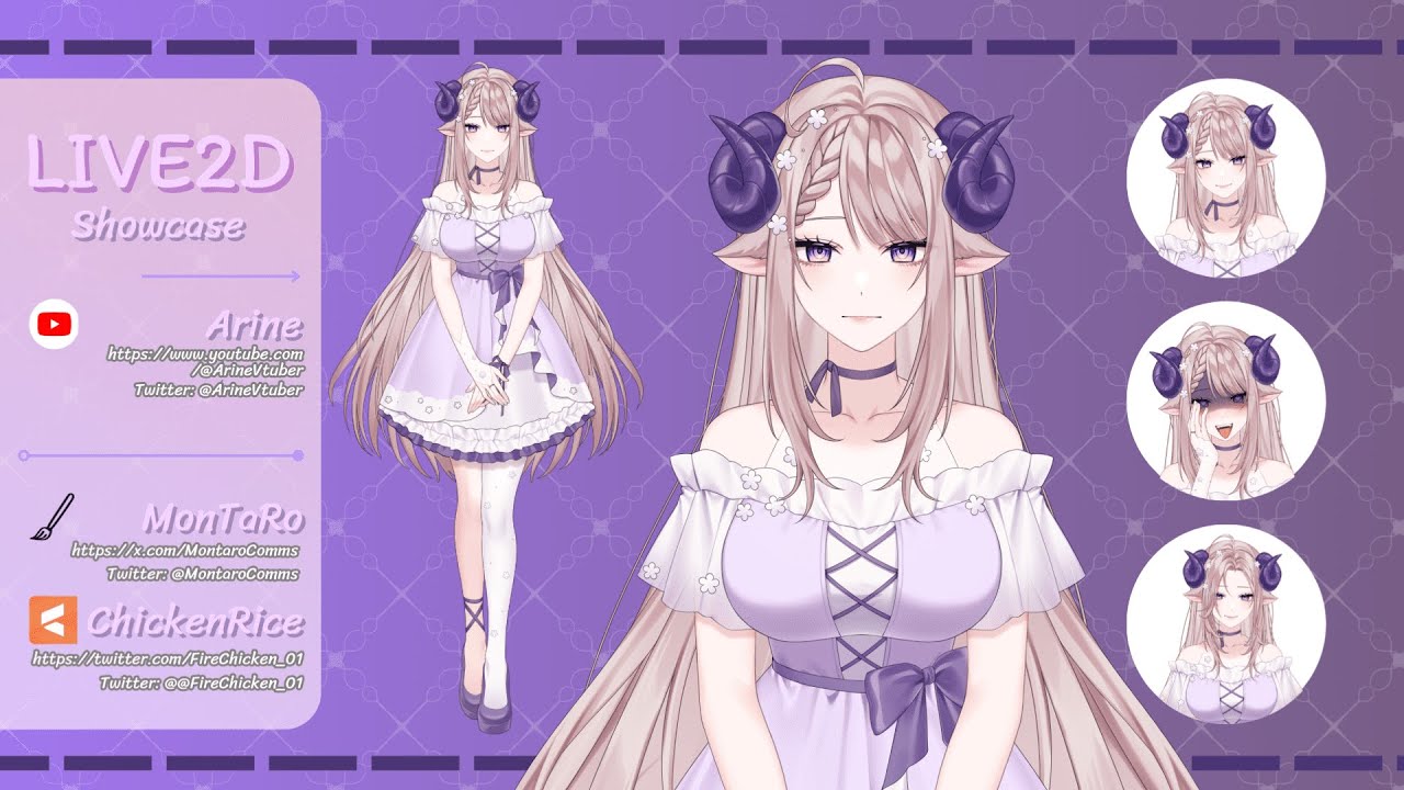『VTuber Showcase』Arine New Outfit - YouTube