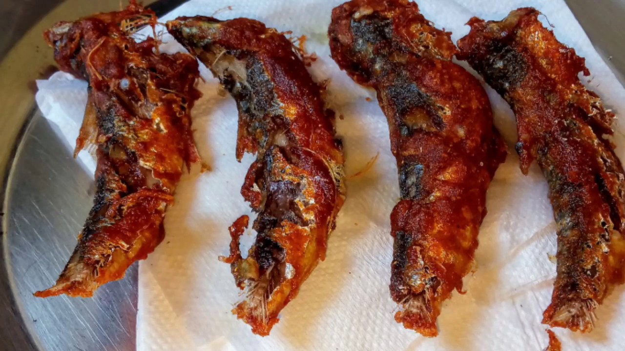 மத்தி மீன் வறுவல் | Mathi fish fry - YouTube