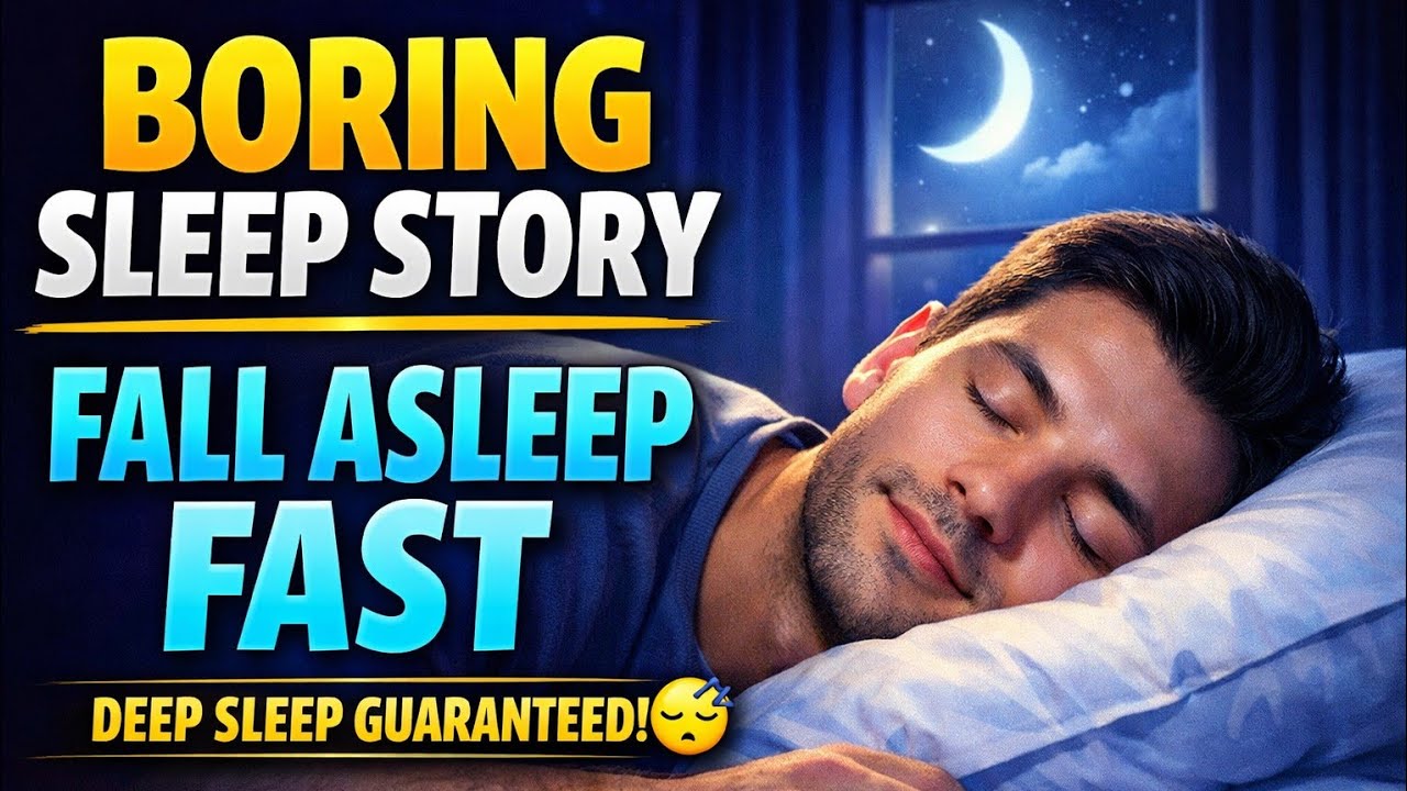 BORING SLEEP STORY 😴 | Fall Asleep Fast in 5 Minutes | Deep Sleep Audio ...