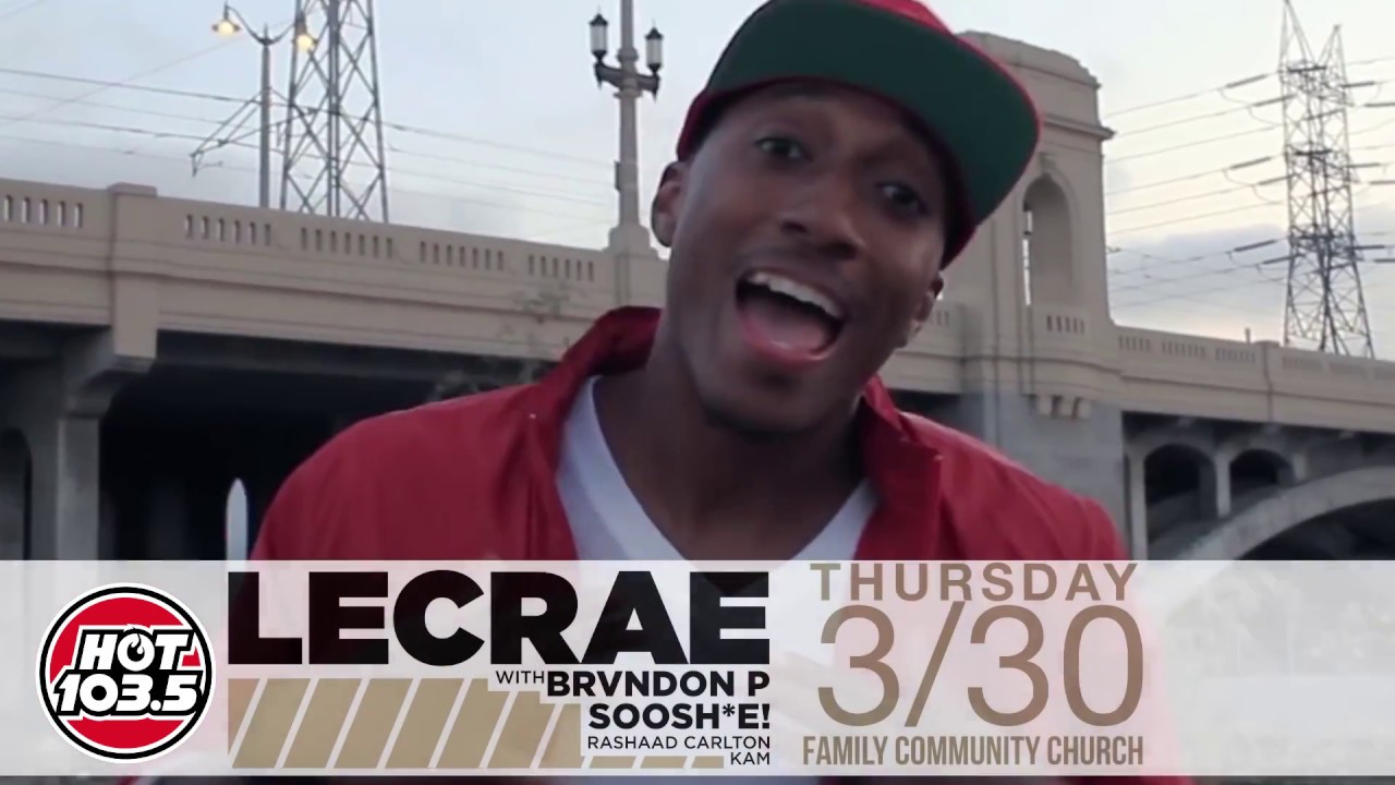 LIVE HOT 103.5 PRESENTS LECRAE - YouTube