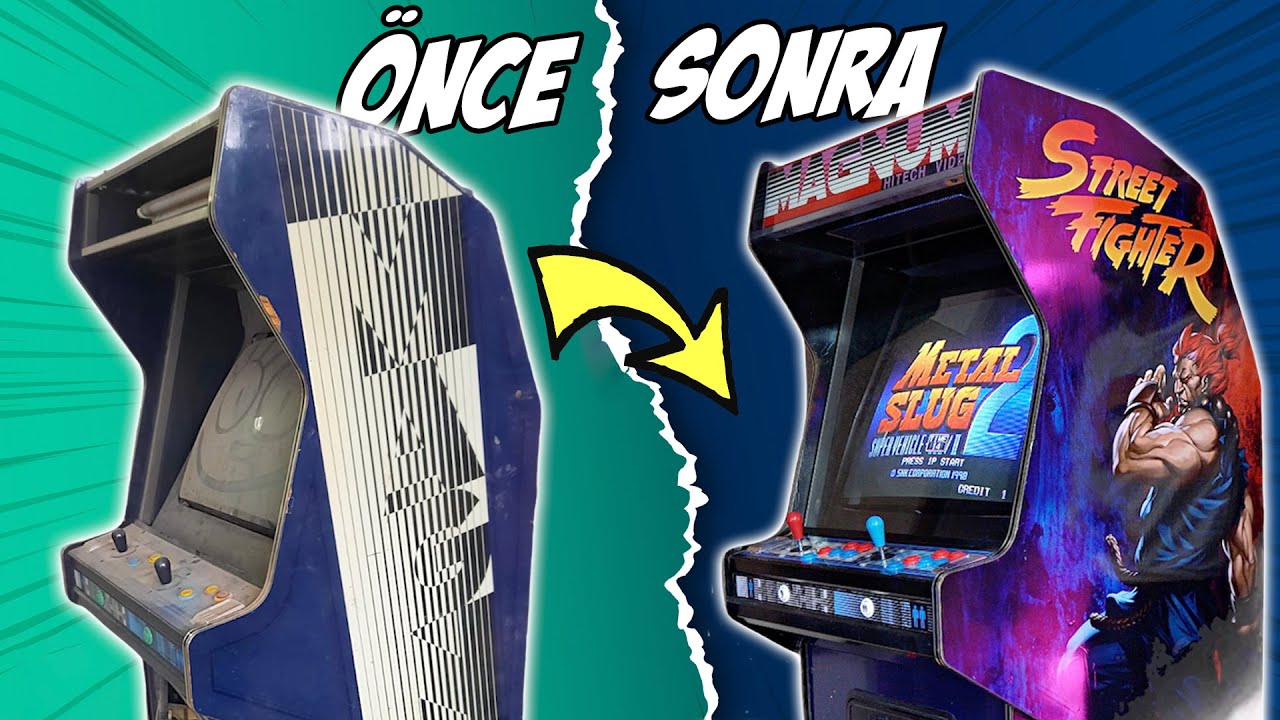 33 YILLIK ATARİ RETRO OYUN KONSOLU RESTORASYONU! incelemesi - YouTube