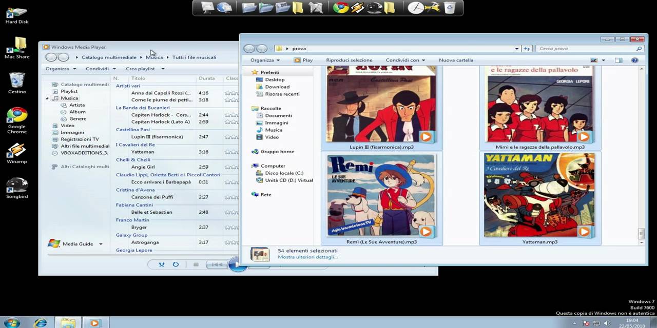 screencast - Windows 7 con Windows Media Player - YouTube