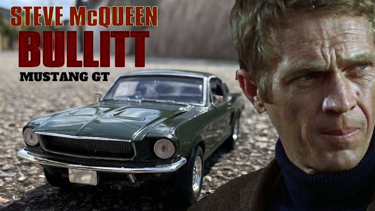 1/25 '68 MUSTANG GT〜Frank Bullitt-style - YouTube