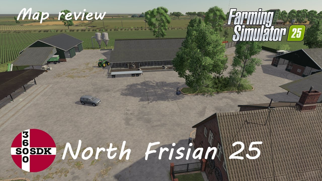North Frisian Map Review. Dansk Farming Simulator 25 - YouTube