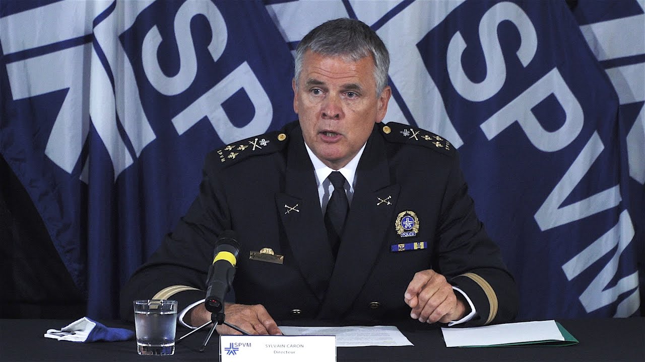 Le SPVM présente sa Politique sur les interpellations policières - YouTube
