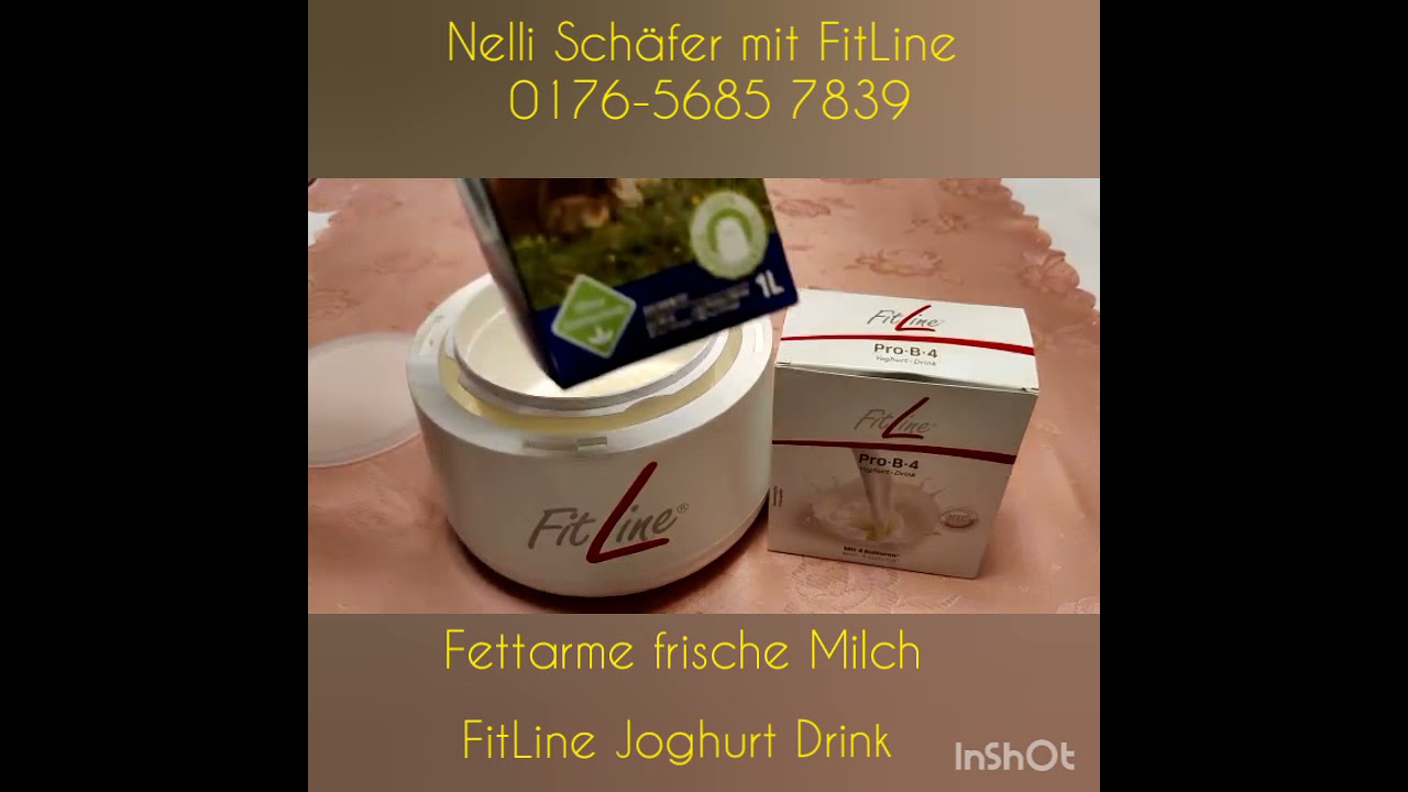 FitLine Joghurt Drink Zubereitung. - YouTube