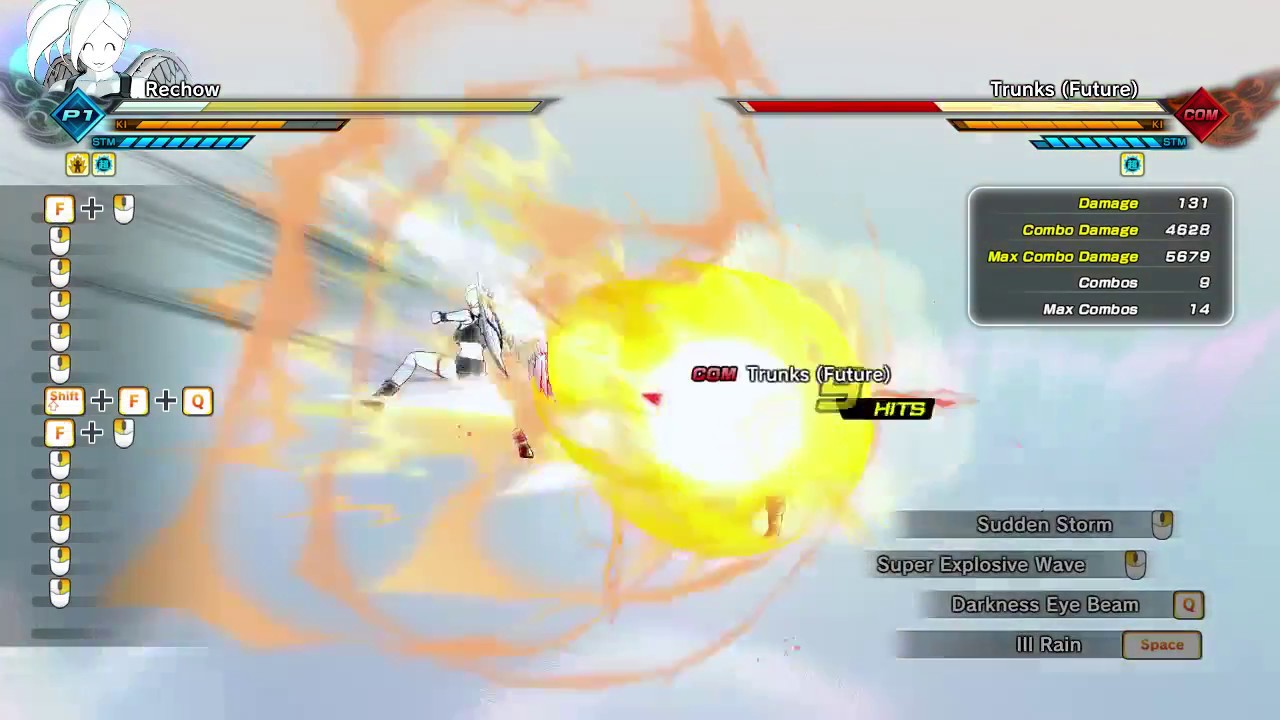 Super Explosive Wave as a knockdown combo finisher - YouTube