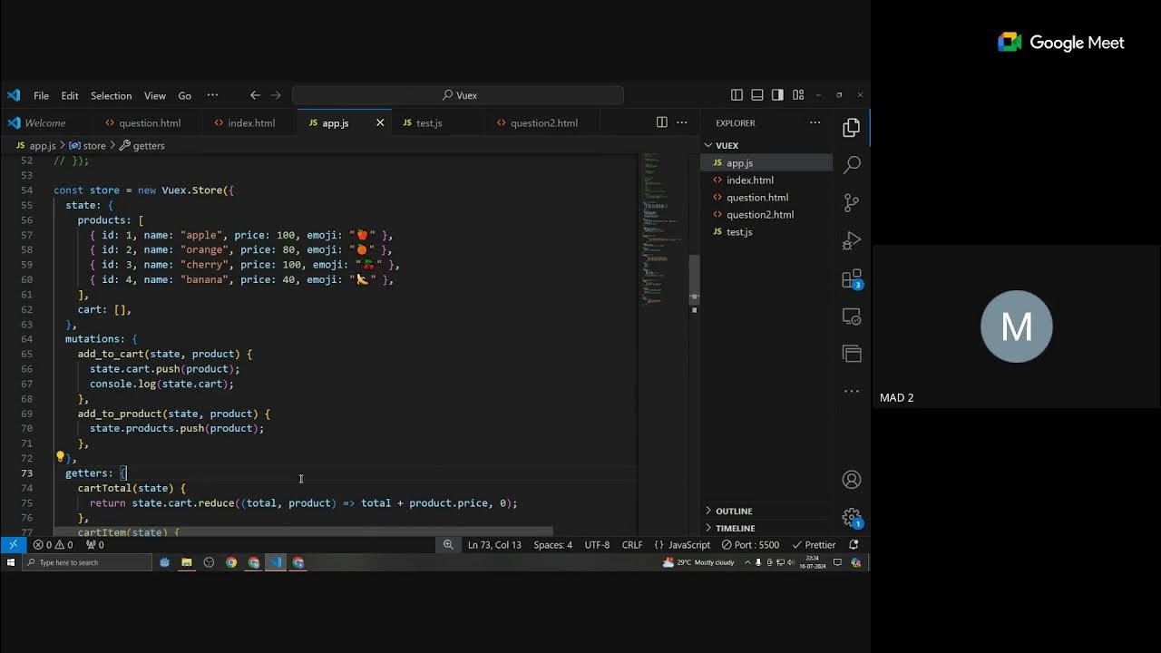 Introduction to vuex - YouTube