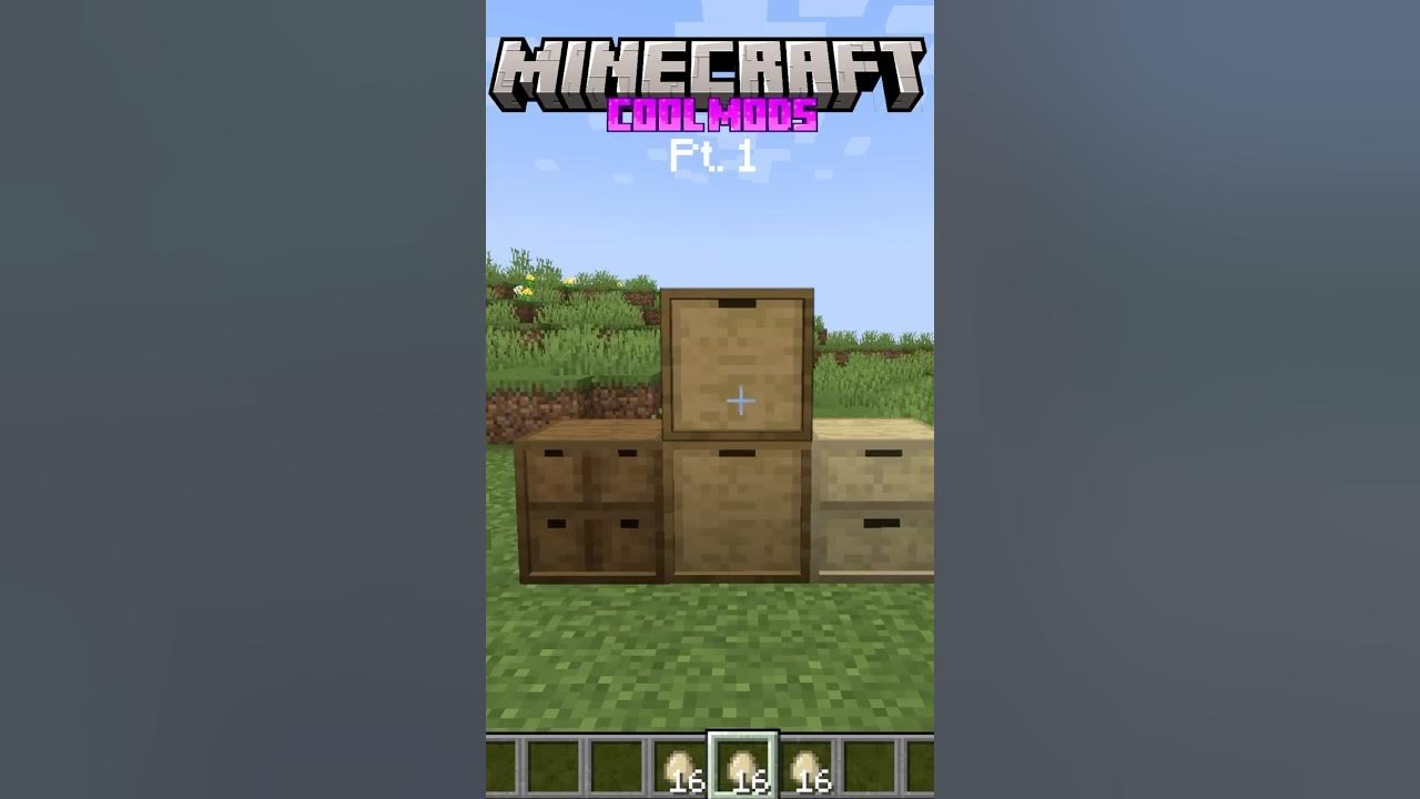 Cool Minecraft Mods Pt. 1 #minecraft #mods #shorts - YouTube