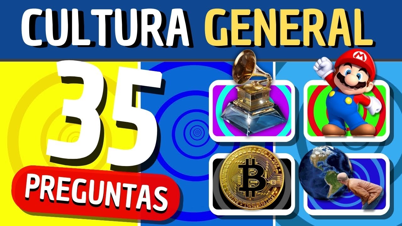 AUMENTA TU CONOCIMIENTO 🧠🌏 ¿Cuánto Sabes? 🤔 TestQuiz de Cultura General ...