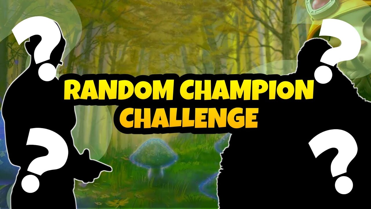 RANDOM CHAMPION CHALLENGE *THE MOST ANNOYING* - WILD RIFT - YouTube