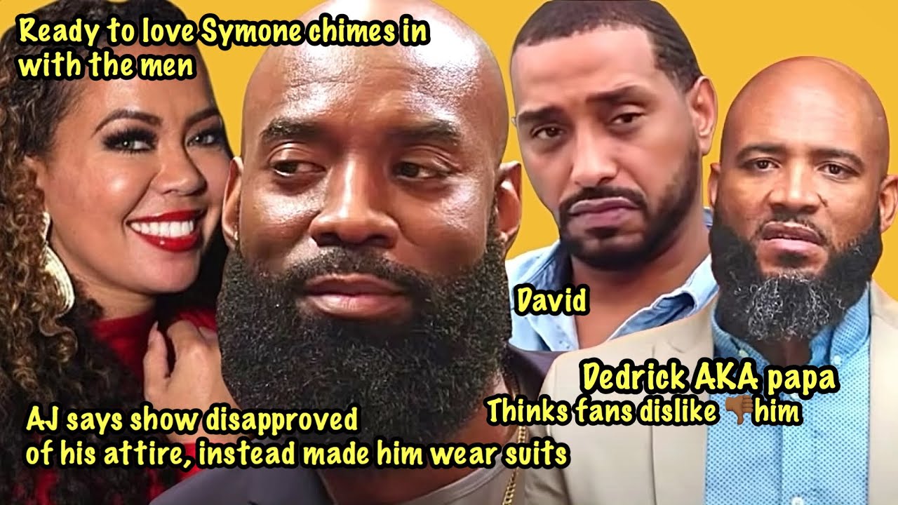 Ready to Love men David, AJ, & Dedrick GO live w/ex castmate Symone ...
