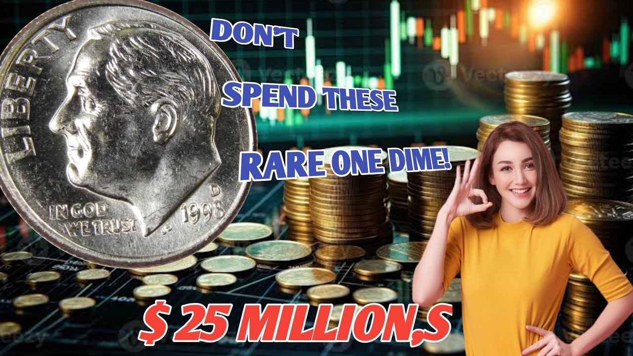 DO YOU HAVE THESE TOP MOST VALUABLE 1998 D ROOSEVELT DIME WORTH TODAY ...