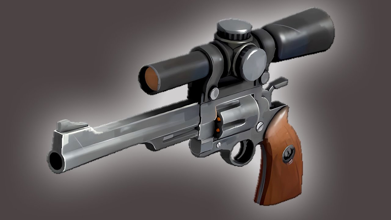 TF2 Spy Long Range Revolver - YouTube