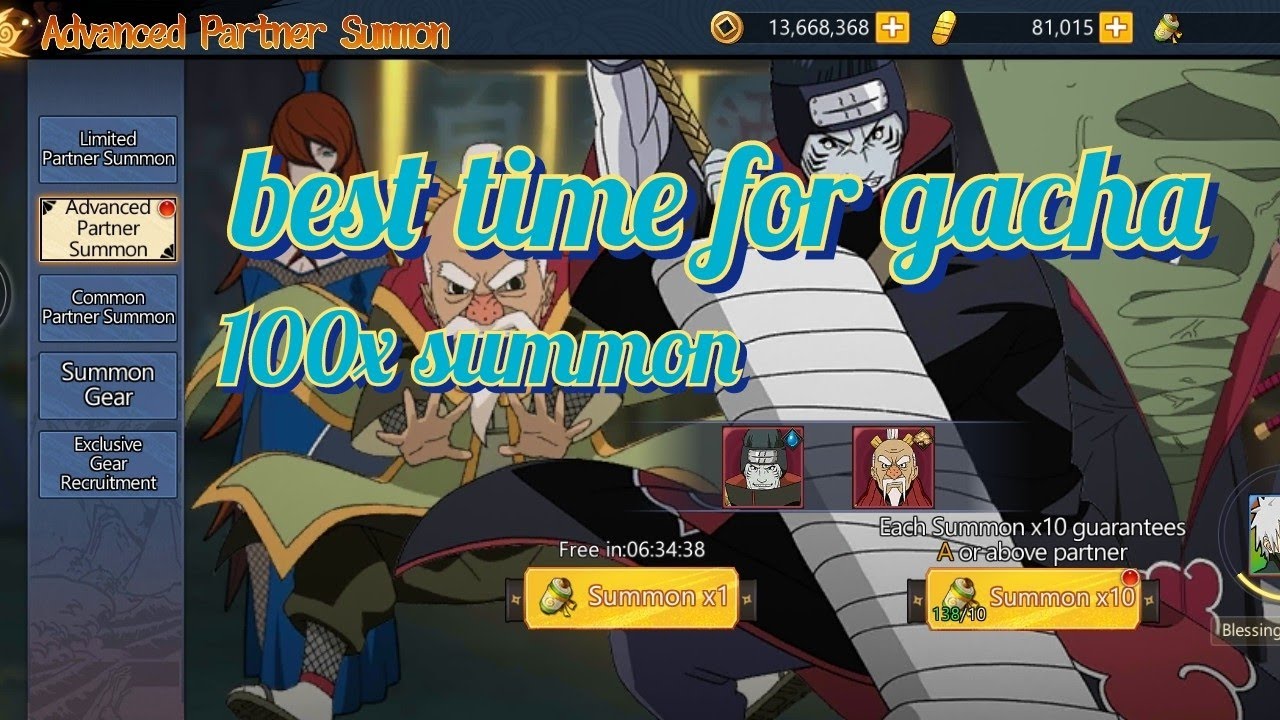 100x summon king of ninjutsu #kingofninjutsu - YouTube