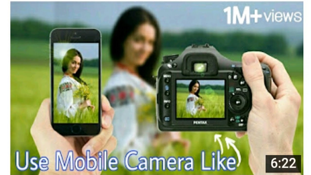 How to get DSLR( pic/photo) from android mobile google camera app - YouTube