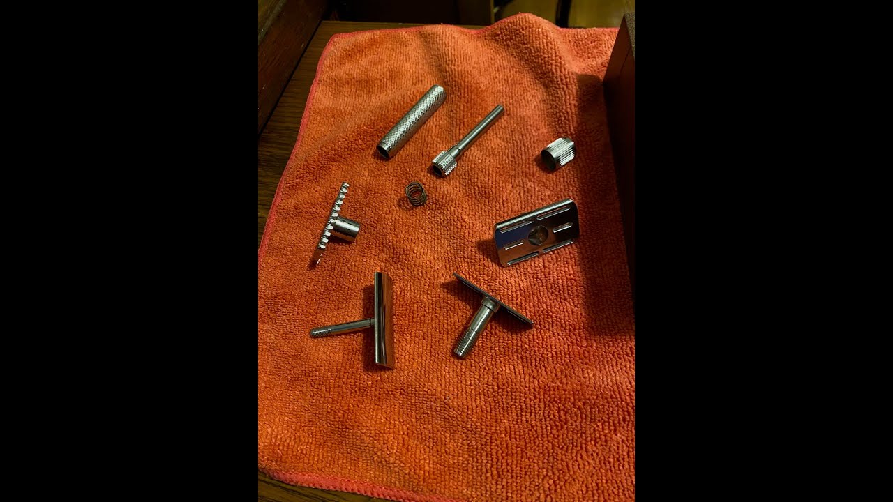 Homelike Taiga Adjustable Razor - Disassemble & Reassemble - YouTube